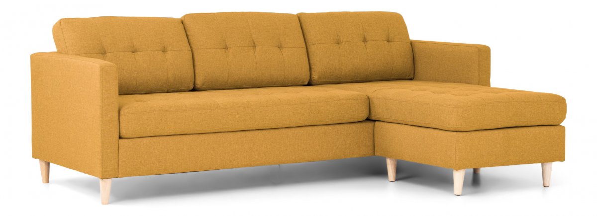 Marino sofa karry gul. Fri fragt, lev 1-2 dage! Se her!